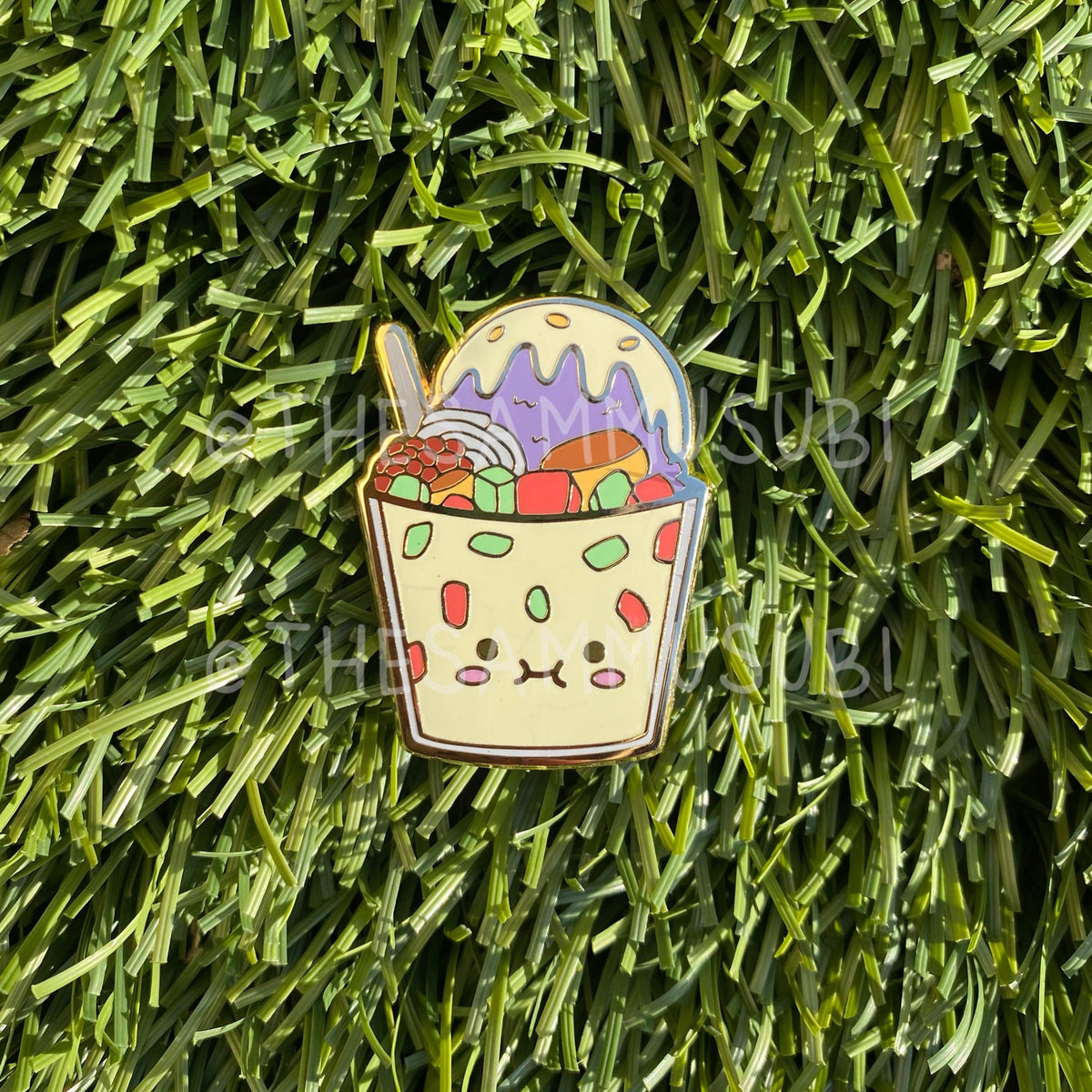 Halo-Halo Enamel Pin – The Sam Musubi